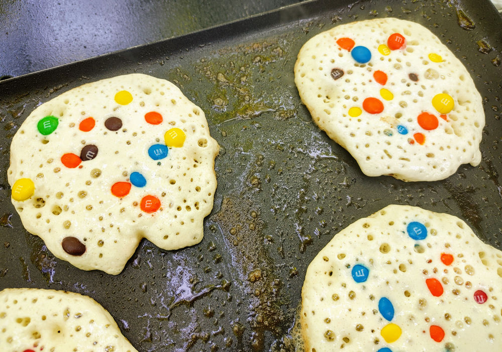 M & M Pancakes