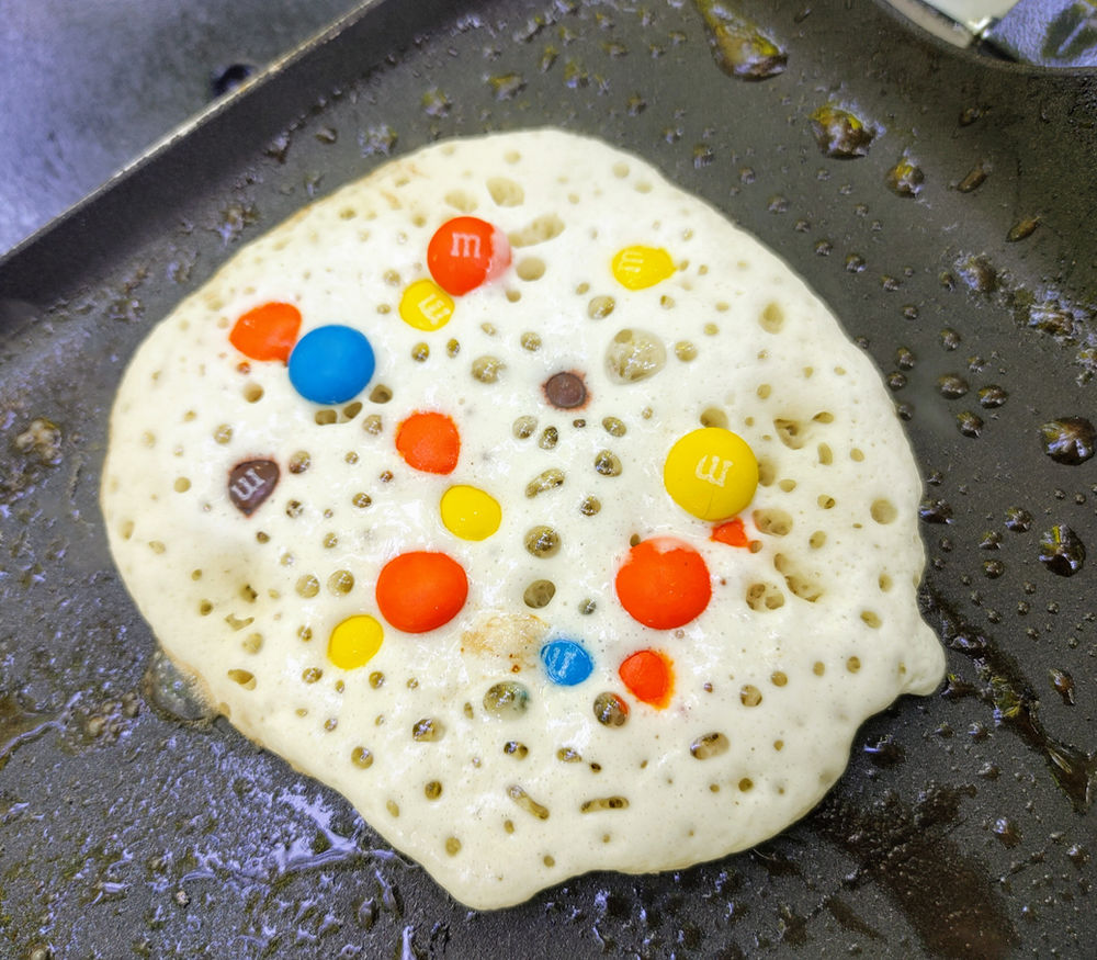 M & M Pancakes