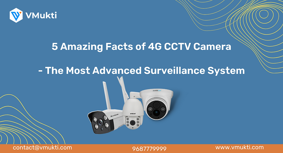 5 Amazing Facts of 4G CCTV Camera | The Most Advanced Surveillance System