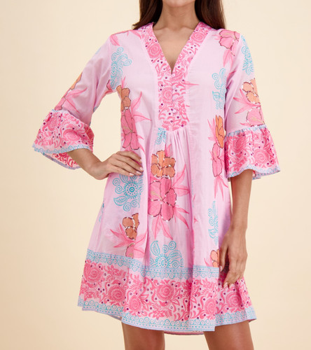 Trinity Dress Pink | 3johnstonandbell