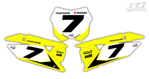 SUZUKI R2 NUMBERS SET | Holeshot Graphics