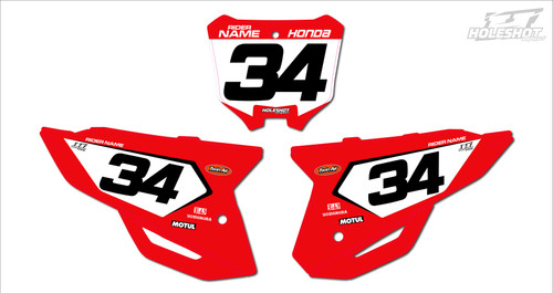 HONDA R1 NUMBERS SET | Holeshot Graphics