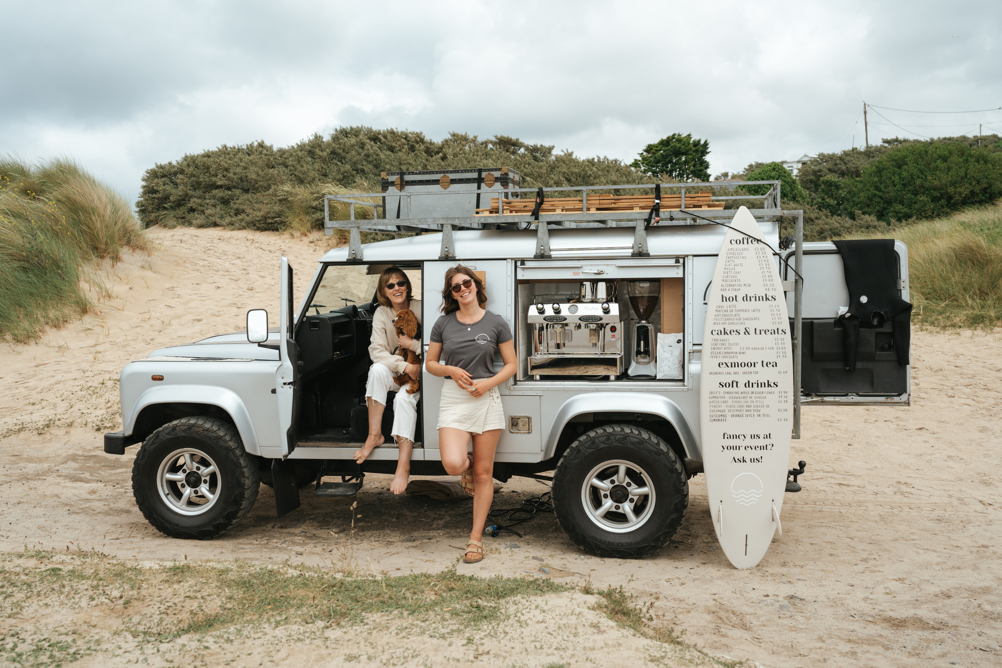 Wavi Coffee | Land Rover Defender 110 Coffee Van in the South West, UK