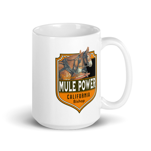 Mule Power Ceramic Mug | Sandysign