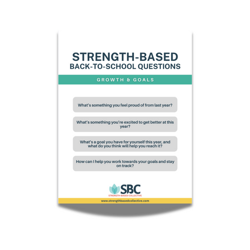Strength-Based Back-to-School Questions for Students | StrengthBasedColl