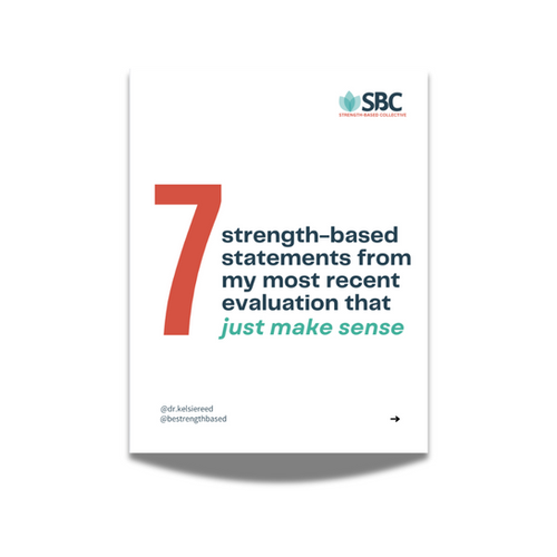 7 Strength-Based Statements That Just Make Sense | StrengthBasedColl