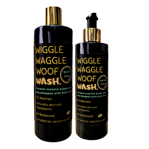 Wiggle Waggle Woof Dog and puppy Shampoo with Coconut250 or 500ml ...