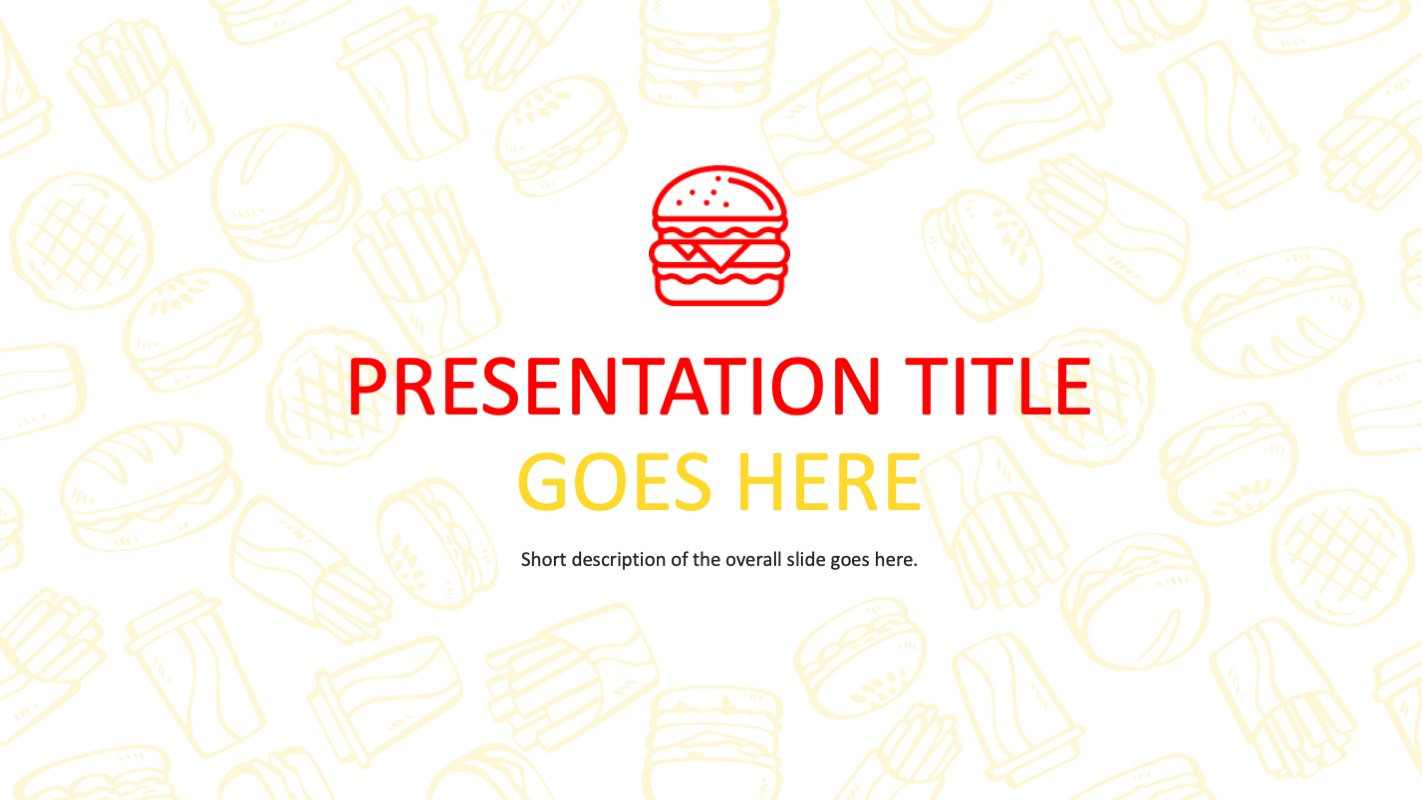 fast-food-storyline-template
