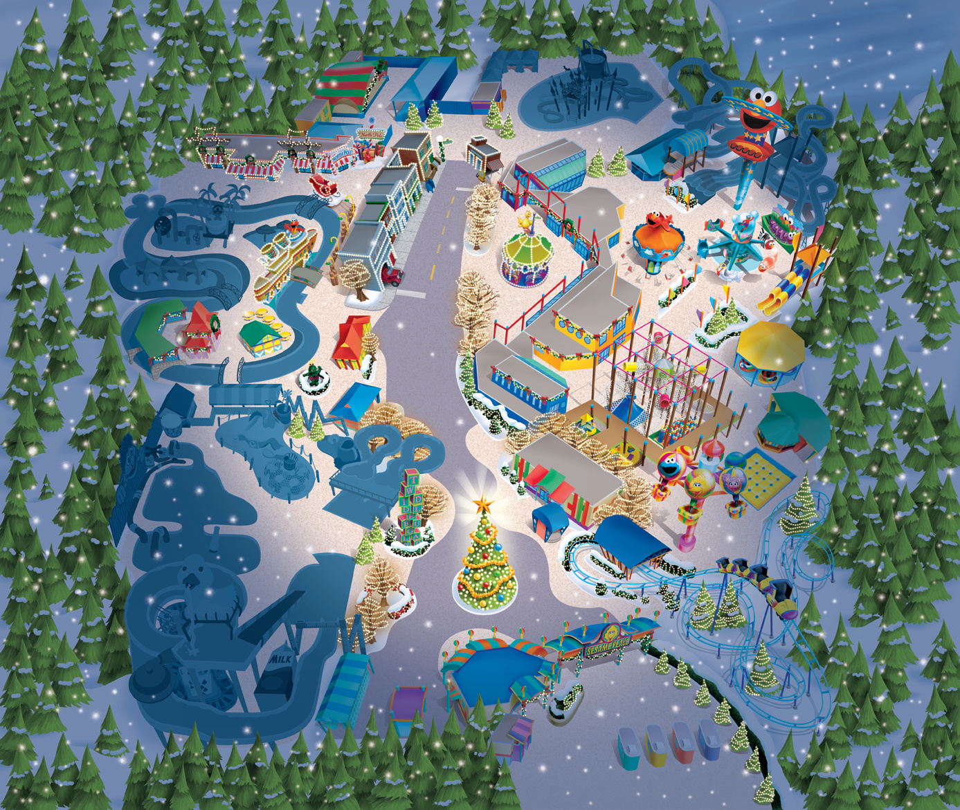 Maps & Theme Park Maps | DRAW | Mike Right