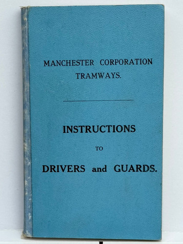 PRE-OWNED transport tram book - Manchester Corporation Tramways ...