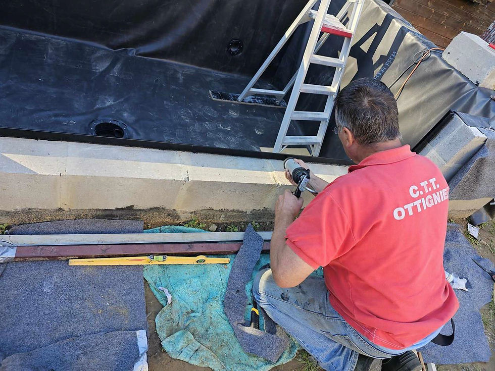 Comment poser une vitre dans un bassin ? … Facile