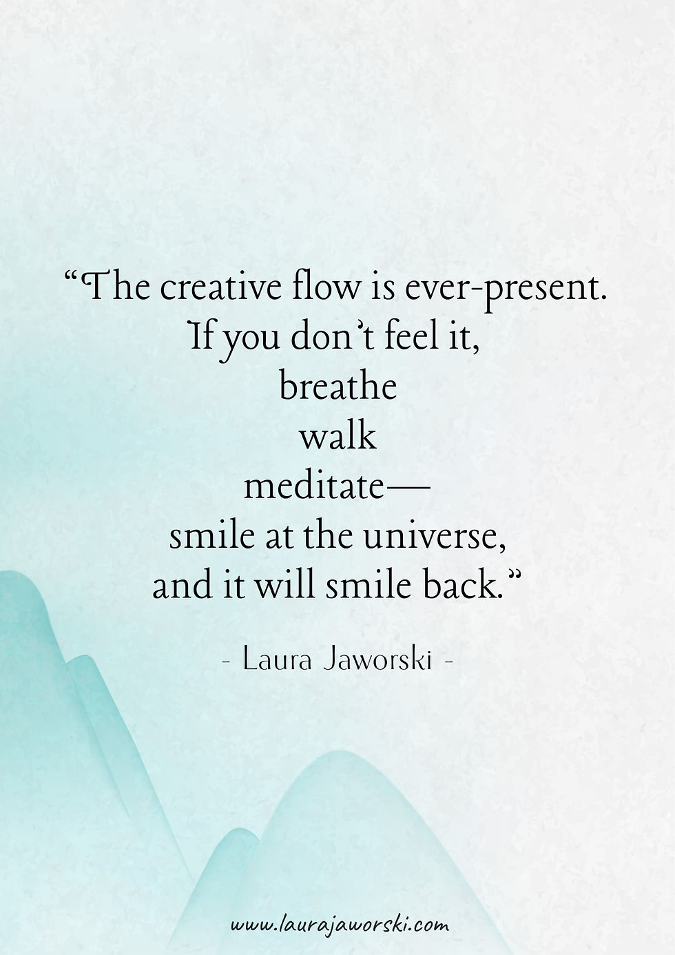 The Creative Flow by Laura Jaworski (@bugburrypond)
