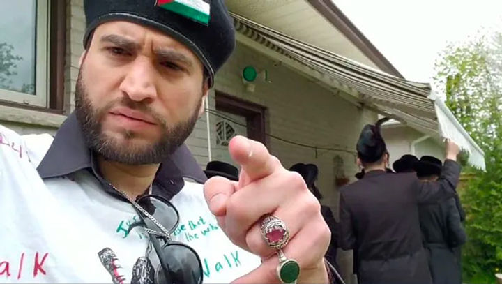 Firas Al Najim, founder of "Canadian Defenders 4 Human Rights"