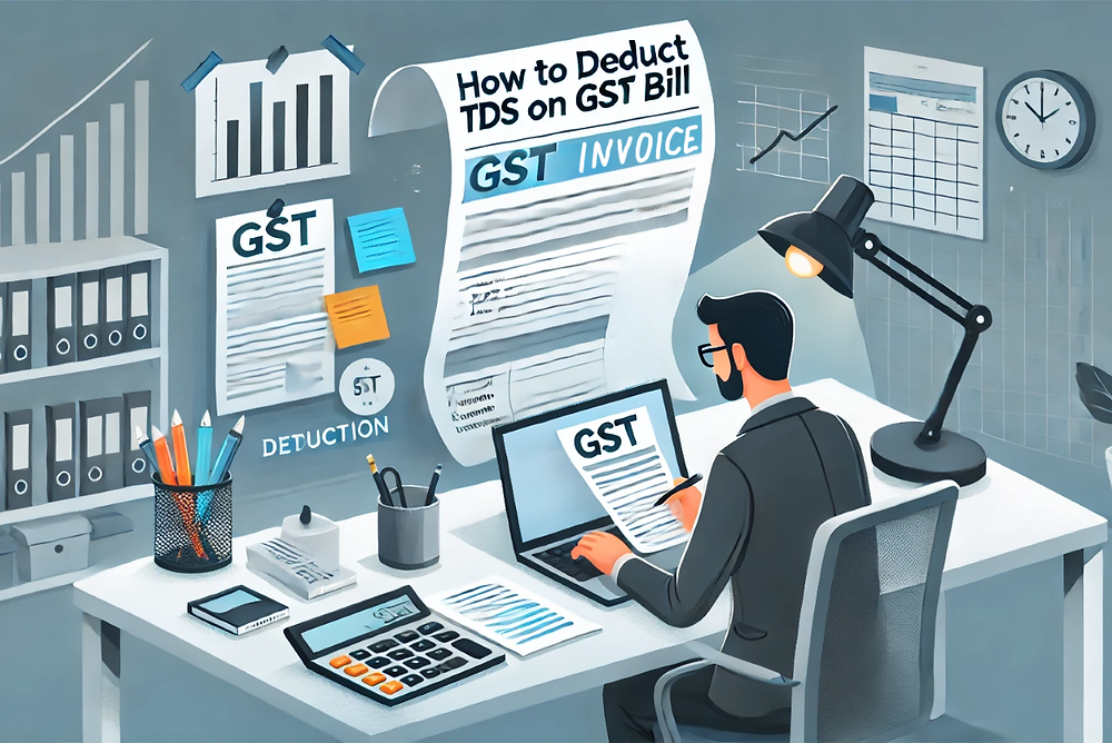 How to Deduct TDS on GST Bill: Step-by-Step Guide