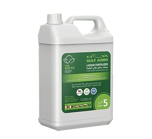Gulf Agro® NPK 9+6+3+TE Fish Based Organic Liquid Fertilizer 5Ltr Made ...