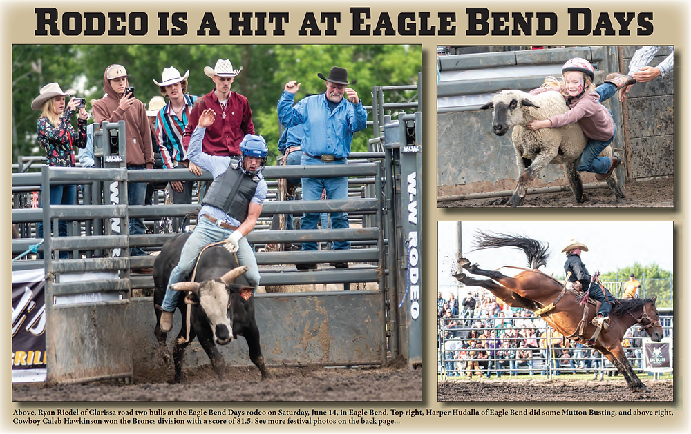 Rodeo is a hit at Eagle Bend Days