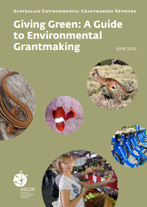 Giving Green Guide to Grantmaking