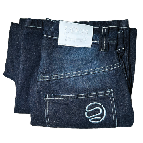 FACES 6 POCKET JEANS - BLUE | SLUGJEANS