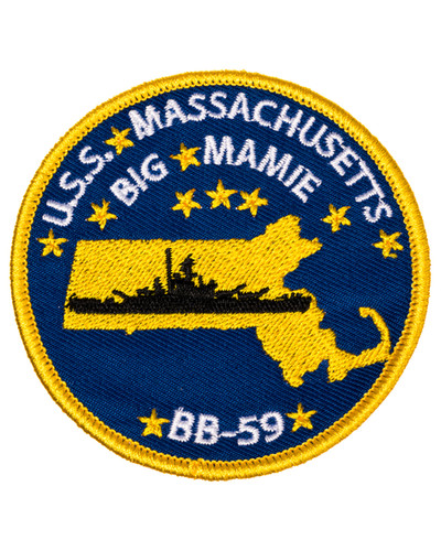 USS Mass Patch | Battleship Cove