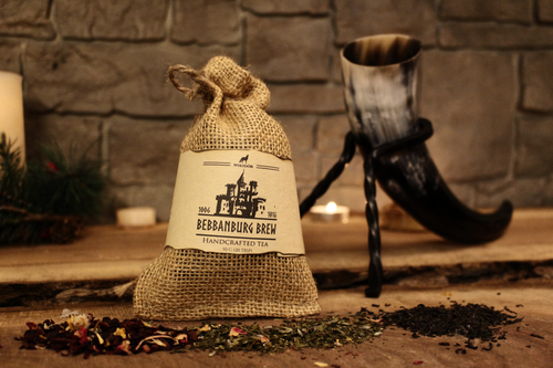 Medieval England Tea & Horn Candle Gift Set | Wolfdôr