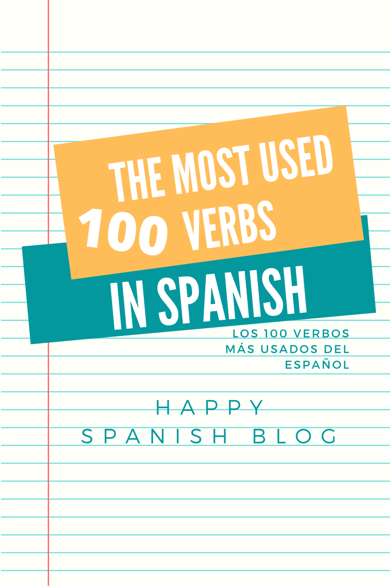 The 100 most used verbs in Spanish