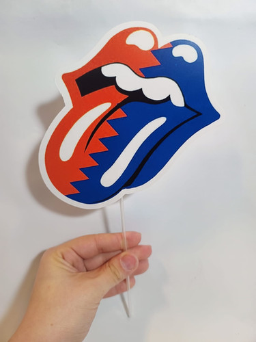 Topper torta The Rolling Stones | kalydesign