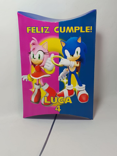 Piñata Sonic y Amy Rose | kalydesign