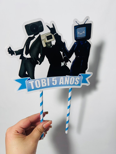 Topper torta Skibidi Toilet cameraman | kalydesign