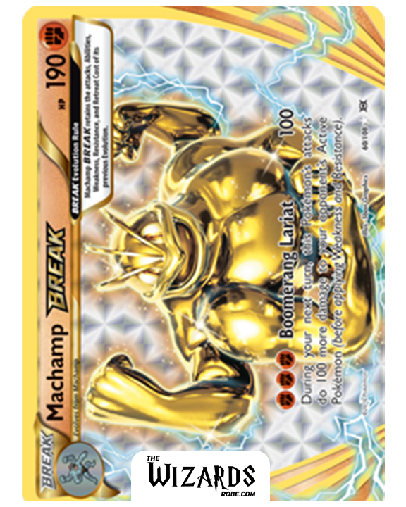 Pokemon XY Evolutions Machamp Break - Pack Fresh | The Wizards Robe