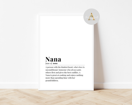 NANA DEFINITION PRINT | Aurora.printsuk