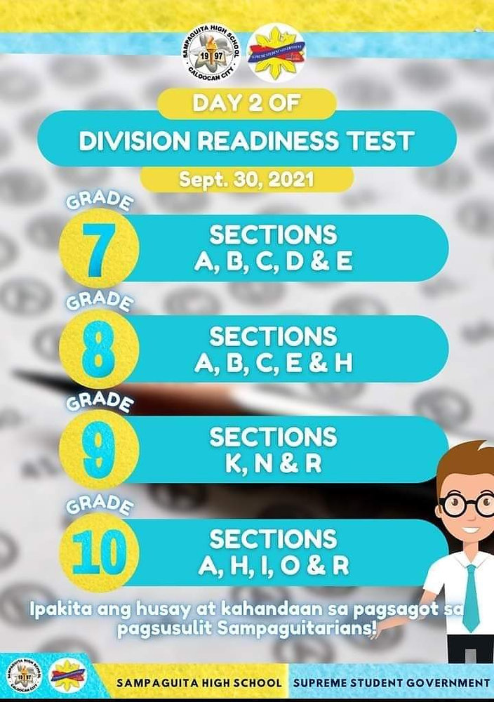 Division Readiness Test