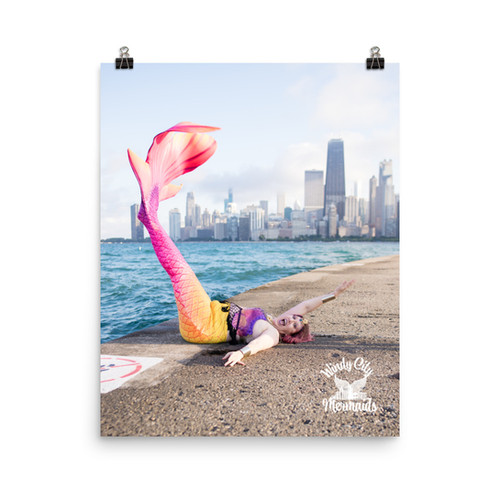 Mermaid Sushi Poster | Windy City Mermaids