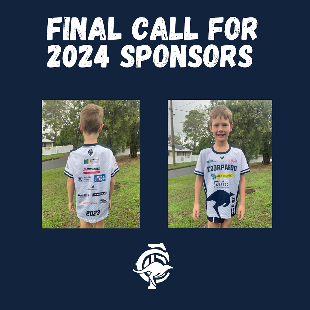 FINAL CALL FOR 2024 SPONSORS!