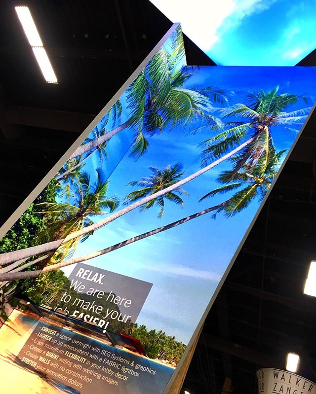 SEG Systems Fabric Frames and Displays - Manufactured in Charlotte, NC