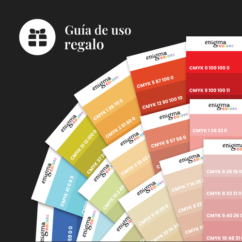Enigma Colors 2200+ CMYK + Guía de regalo | Enigma Brand Studio