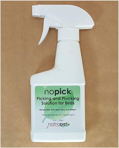 Natrapet No Pick Plucking Spray | Birds By Joe