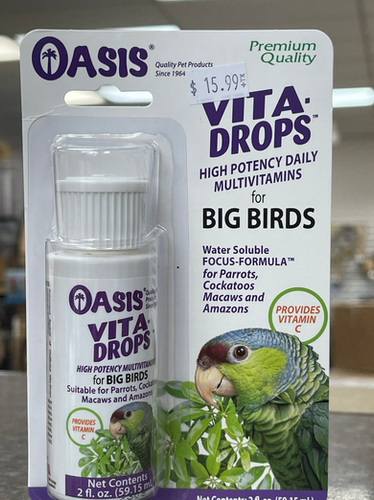 Oasis Liquid Vitamins | Birds By Joe