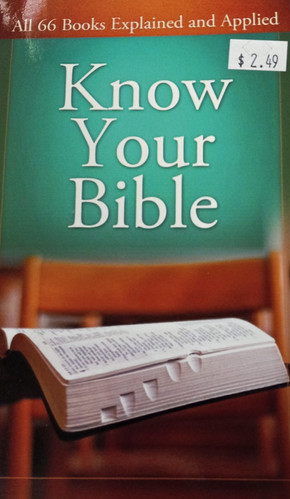 Know Your Bible | Bread Of Life Books