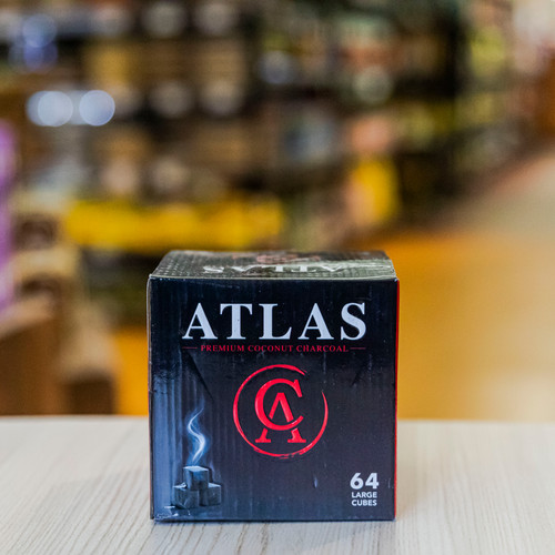 Atlas Coconut Charcoal 64 Cubes | Pitaland