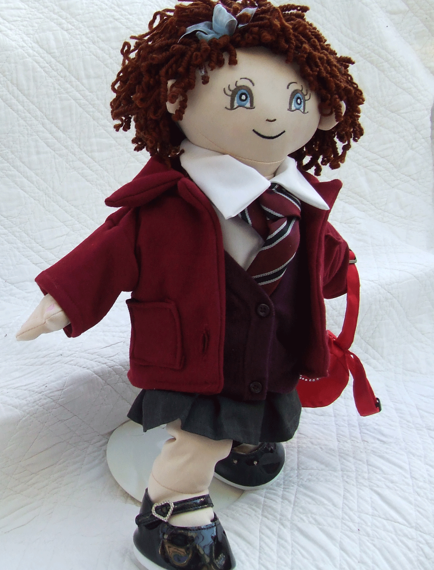 School uniform Bear / custom made memory bears / bear gifts