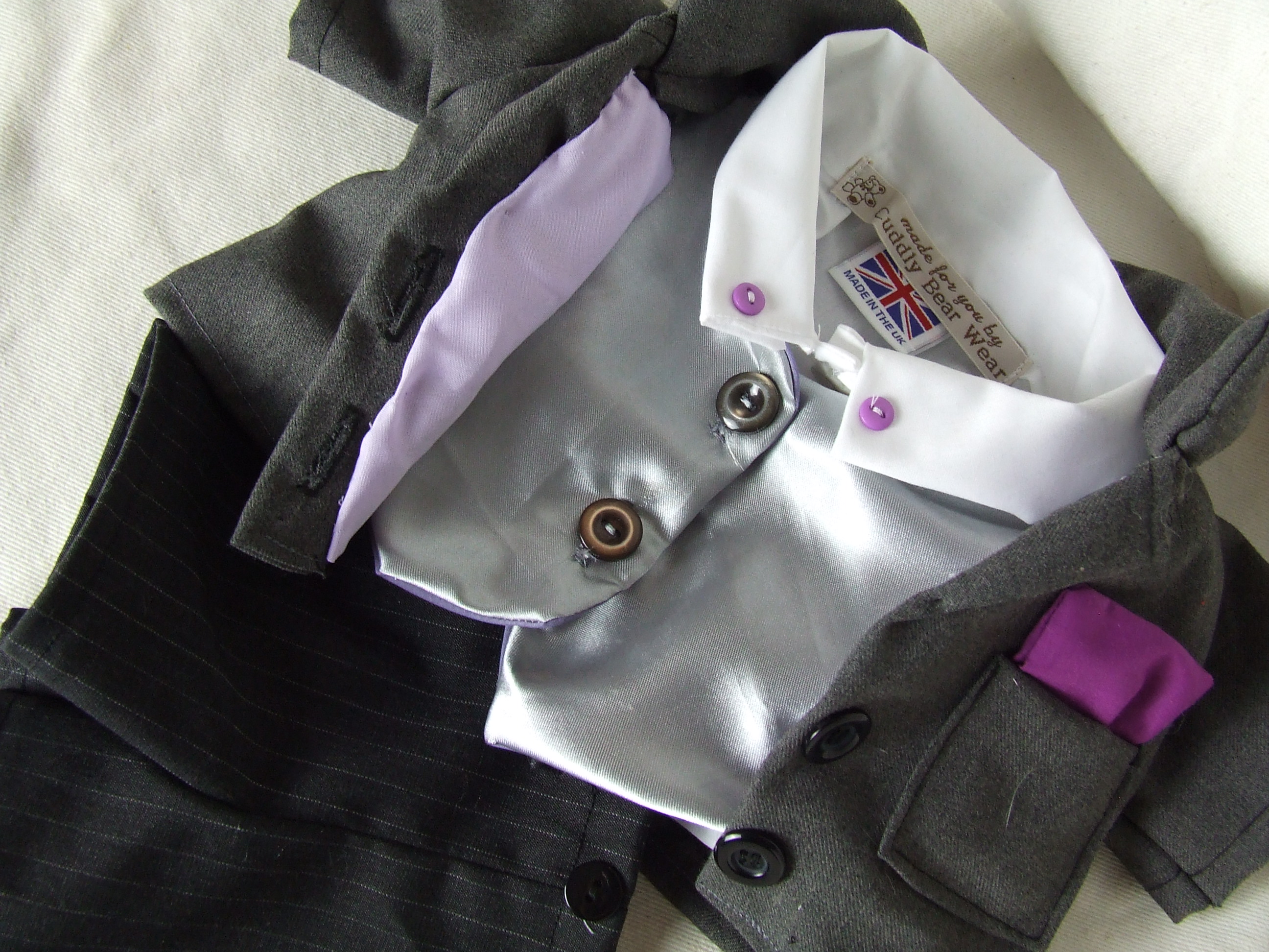 custom bear clothing / build a bear school uniform / TEDDY TAILOR