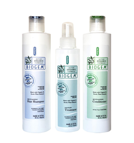 Biogem 3 Set For Dry to Normal Hair | Biogem