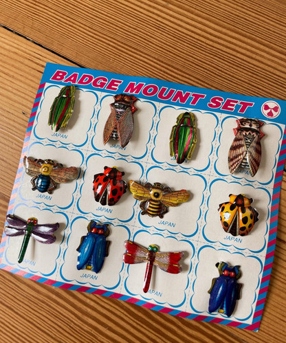 Insect badges | uma casa