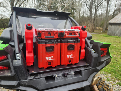 Dual Milwaukee Rotopax Kr1000 Krx4 Rackup Trailers