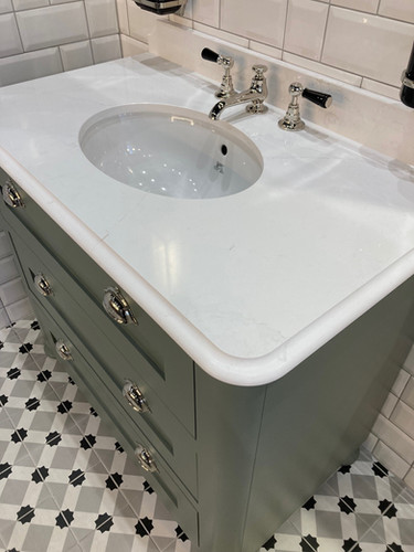 Ogee Counter Top Profile | Willow Tree Interiors | Vanity Quartz ...