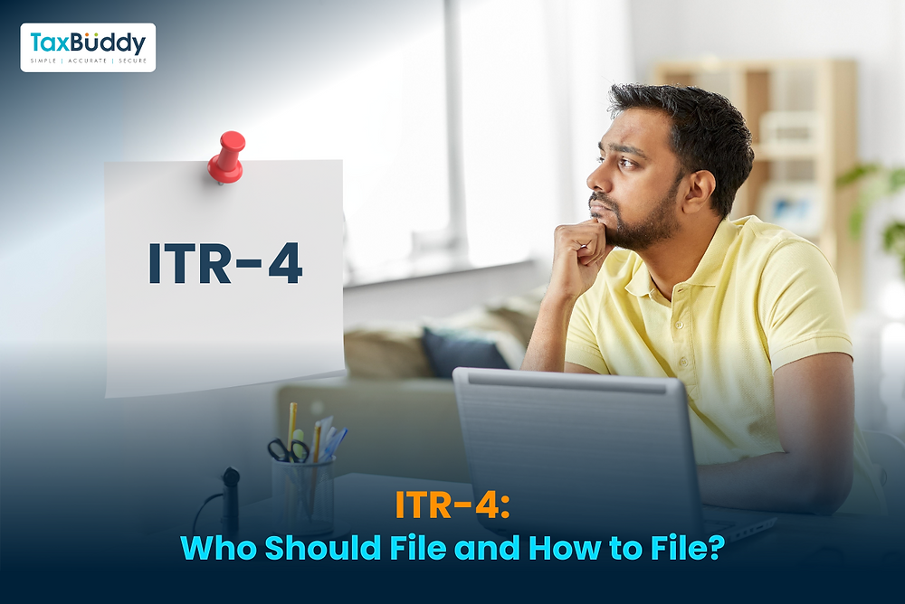 ITR-4 Form (Sugam): What is ITR 4, Who Should File, Applicability and ...