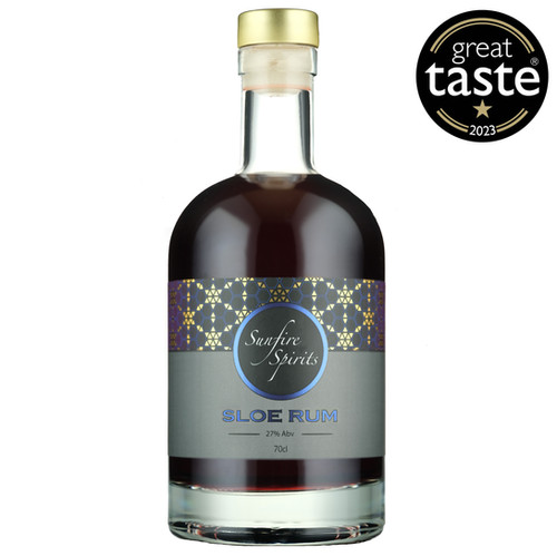 Sunfire Spirits Sloe Rum: Premium White Rum Infused with Handpicked Sloes