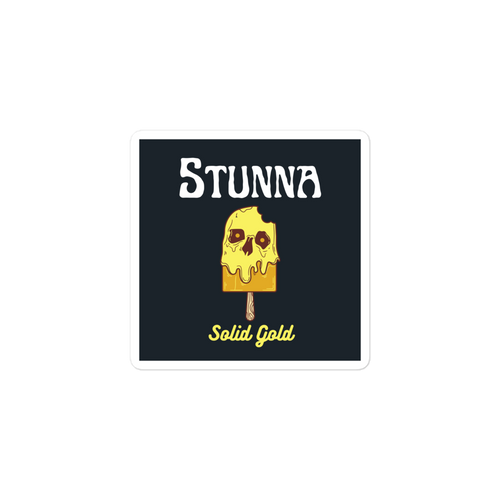 Solid Gold Artwork Stickers | Stunna