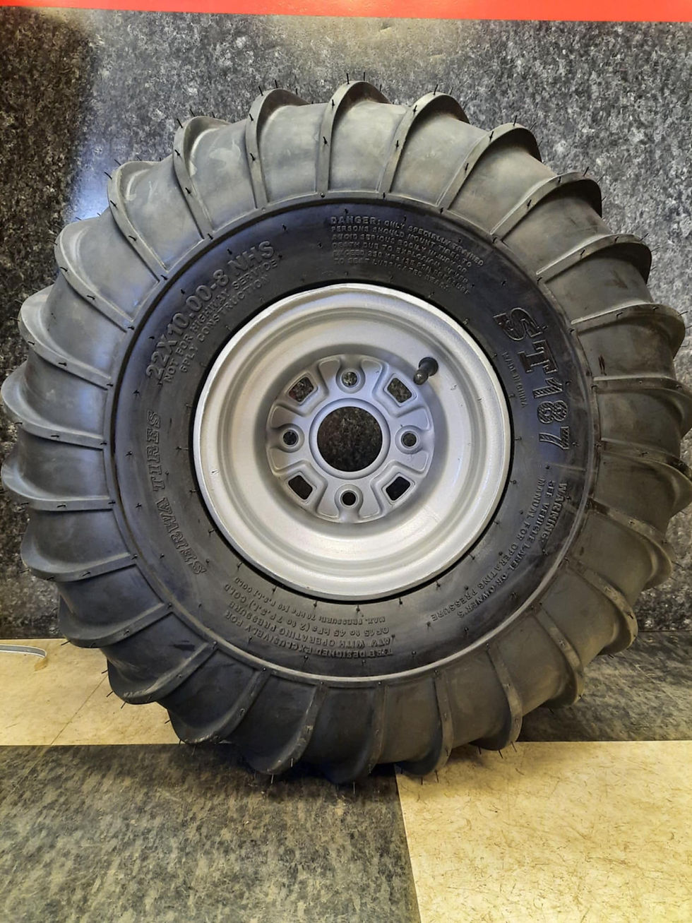 Amphibious Style 22/10/8 Serwa Tire Argo | D and A Restorations