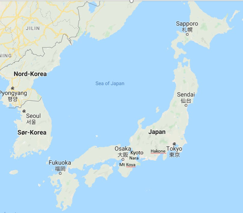 Japan - en rundreise i kontrastenes land